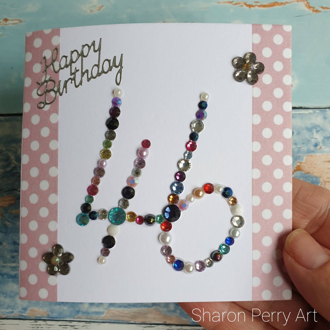 46th Happy Birthday Greeting Card 46 Blank Inside - Etsy