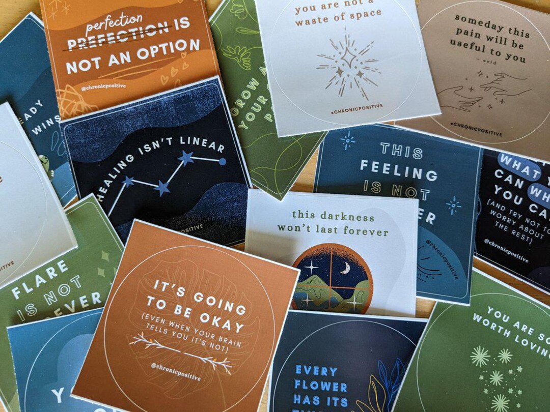 Choose Your Own Stickers 5-pack - Chronic Illness Sticker, Chronically ...