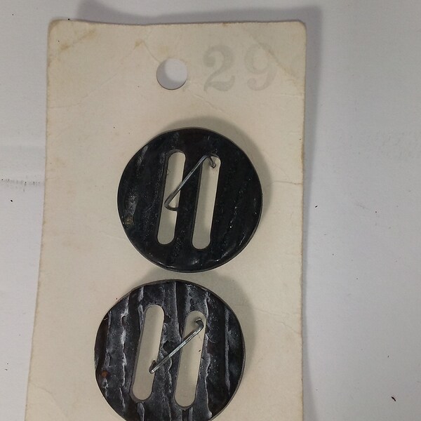 Slotted Buttons - Etsy