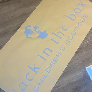 Hand Painted Custom Banner - Etsy