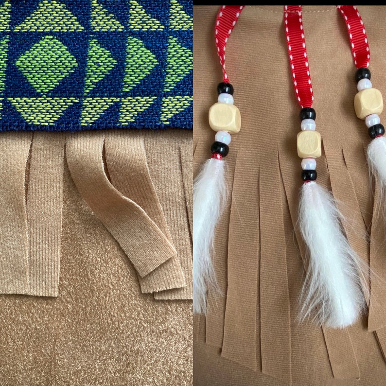 Dress/cradle Board Papoose Set Native American Girl Inspired Set for ...