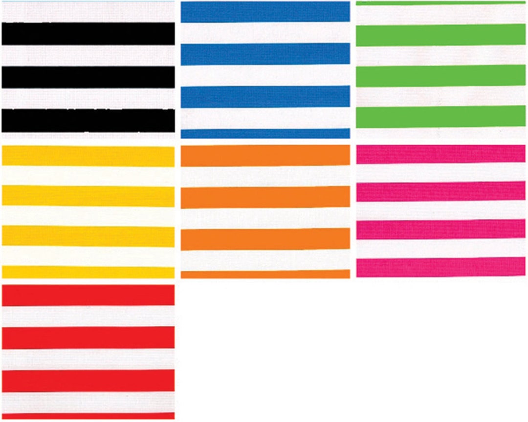 Striped Oilcloth by the Yard - 47" Wide - Etsy