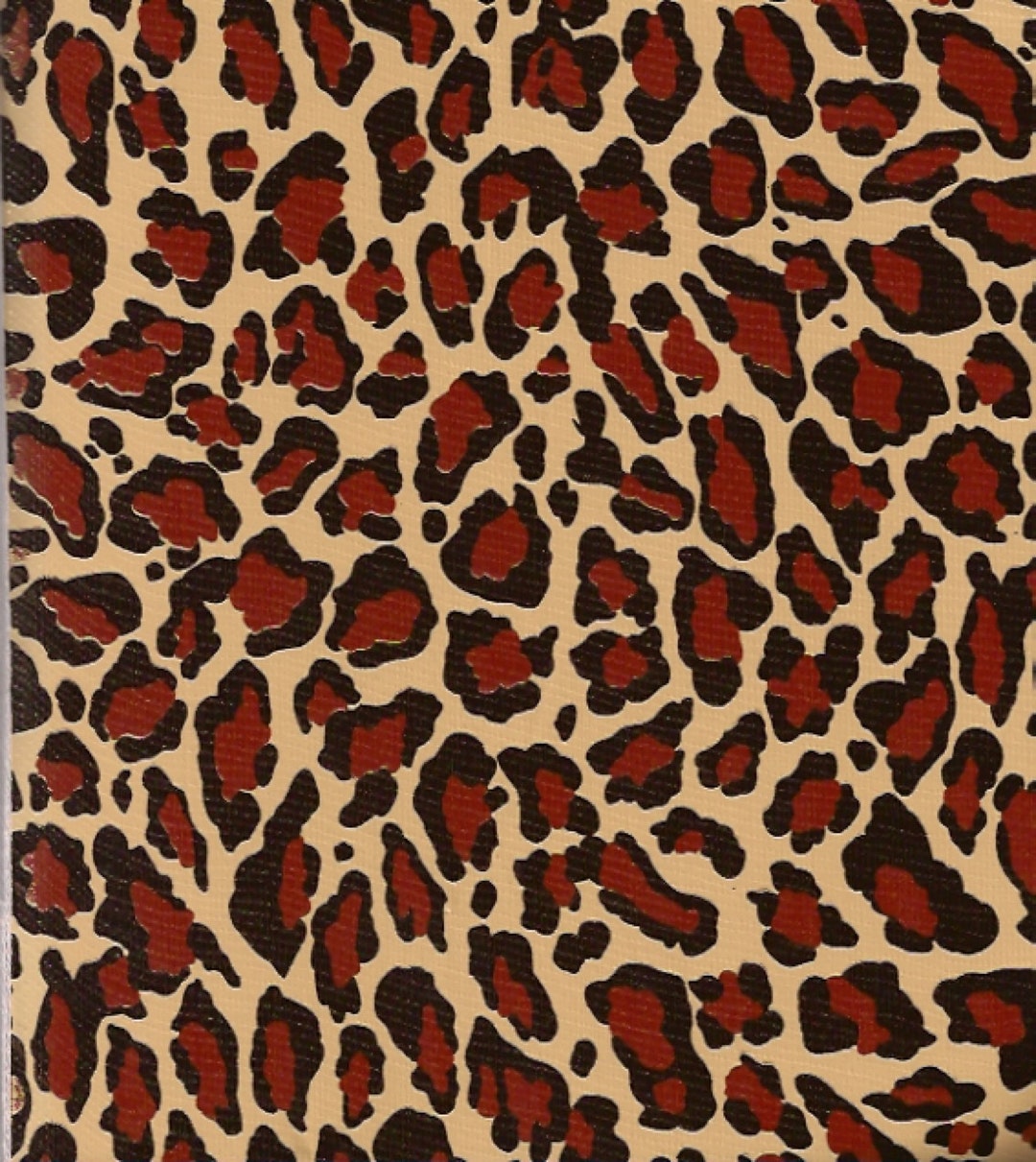 Leopard Oilcloth Fabric by the Yard - Etsy