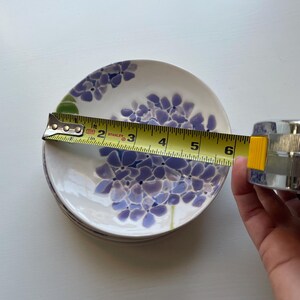 Hydrangea Plates, Small 6” Dessert Plates, Bread Plates - Etsy