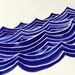 Blue Waves, Beach Themed Pottery, Ceramic Serving Platter - Etsy