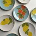 Etsy, Serving Dish, Platter, Lemon Tree, Ceramic Plate - Etsy