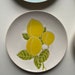 Etsy, Lemon Tree, Hand Painted Ceramic Plates - Etsy