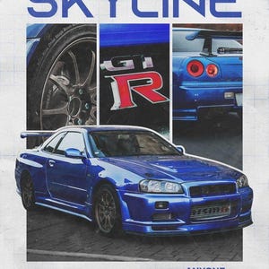 Nissan R35 Rug , Retro Car Rug, Sports Car Print Rug, Gift for Car ...