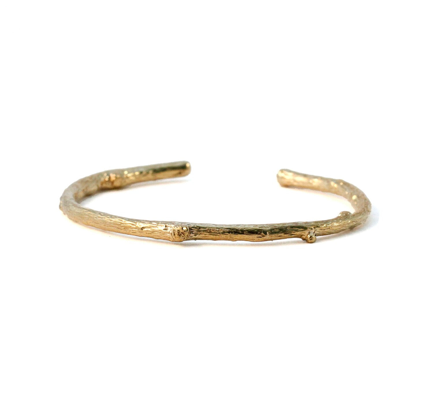 Brass Twig Cuff Bracelet | Etsy