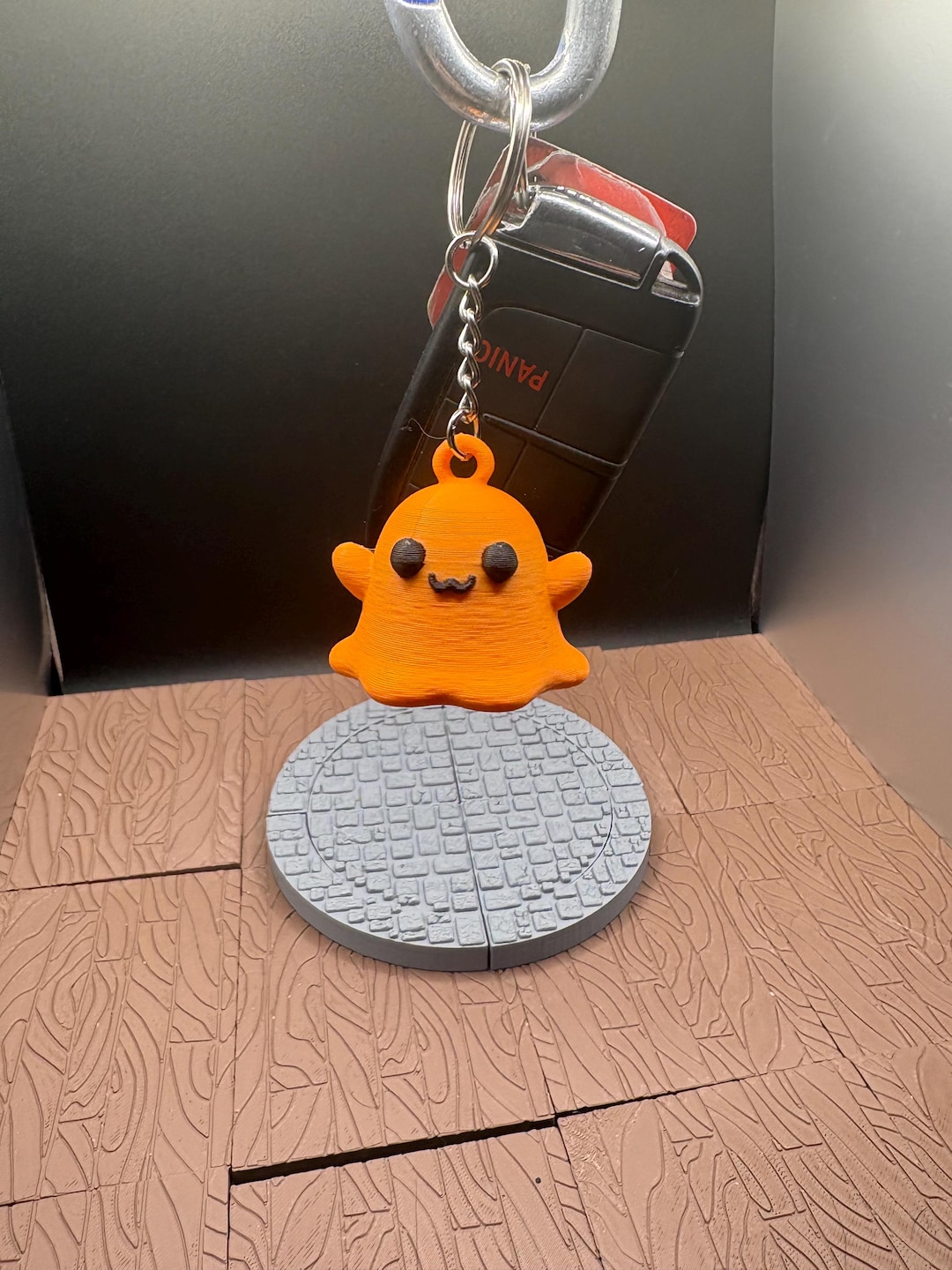 SCP-999 Keychain – Chibi Orange Slime Monster, 3D Printed Friendly ...