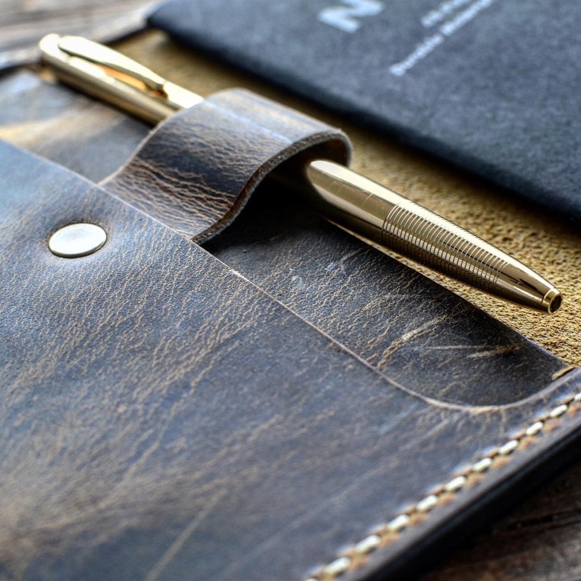 Topographic Map Leather Field Notes Cover, Passport Travel Wallet. - Etsy