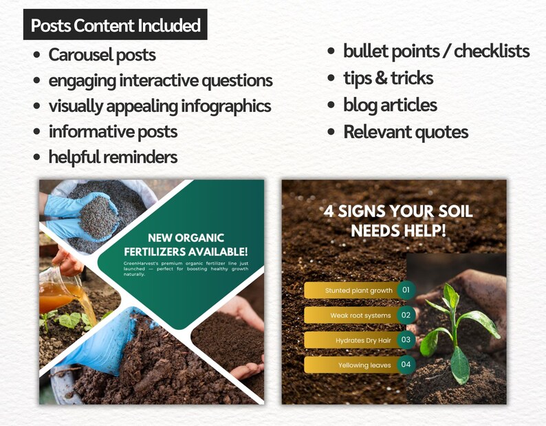 Agribusiness Social Media Templates | Farm Marketing Canva Posts ...