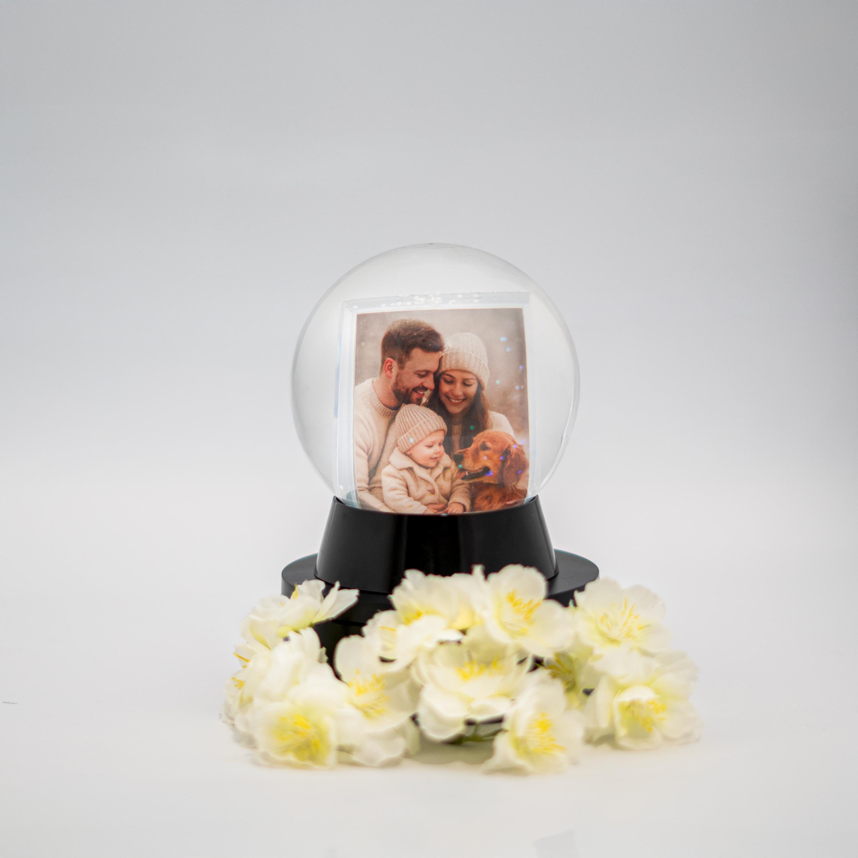 Personalized Photo Snow Globe | Family Christmas Keepsake - Etsy
