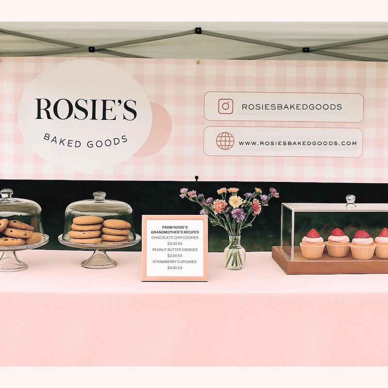 Vendor Tent Banner - Etsy