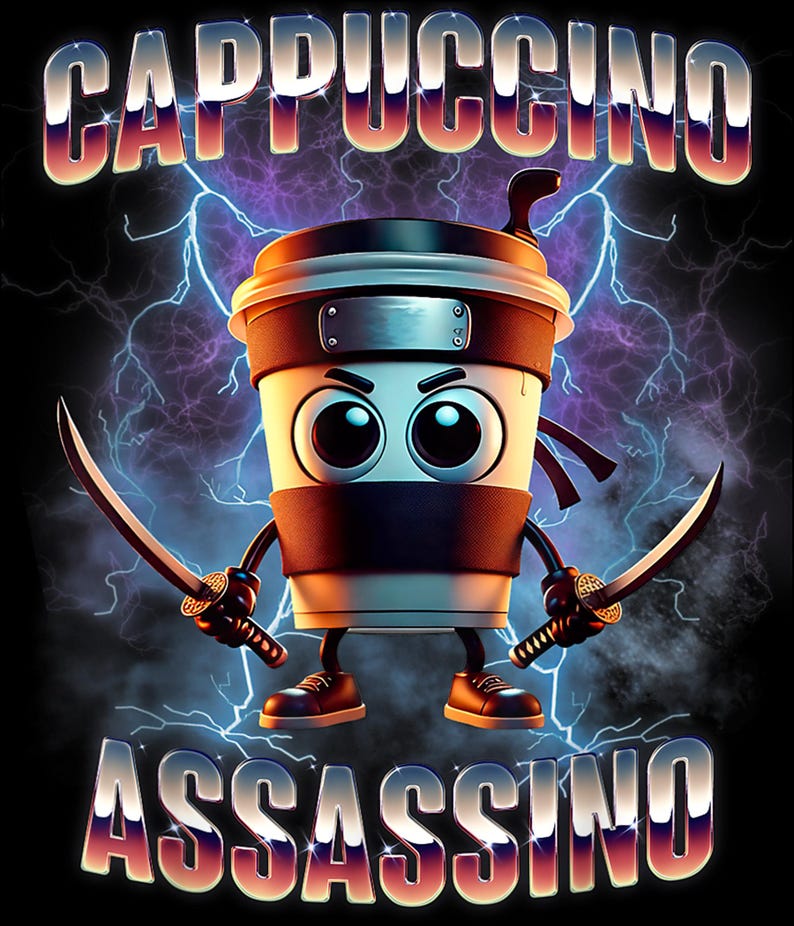 Italian Brain Rot Characters - Etsy