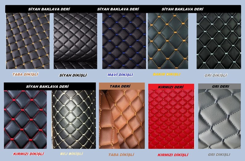 Subaru Impreza WRX STI Compatible Custom Leather Floor Mats, Diamond ...