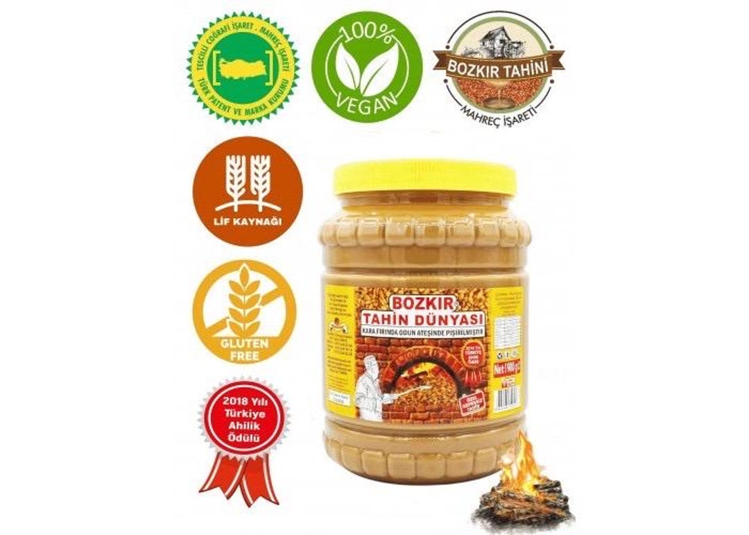 Traditional Turkish Tahini 900gr - Etsy