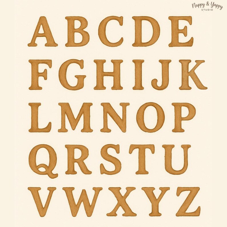 Woodland Nursery Prints | Woodland Animal Alphabet & Baby Wall Art ...