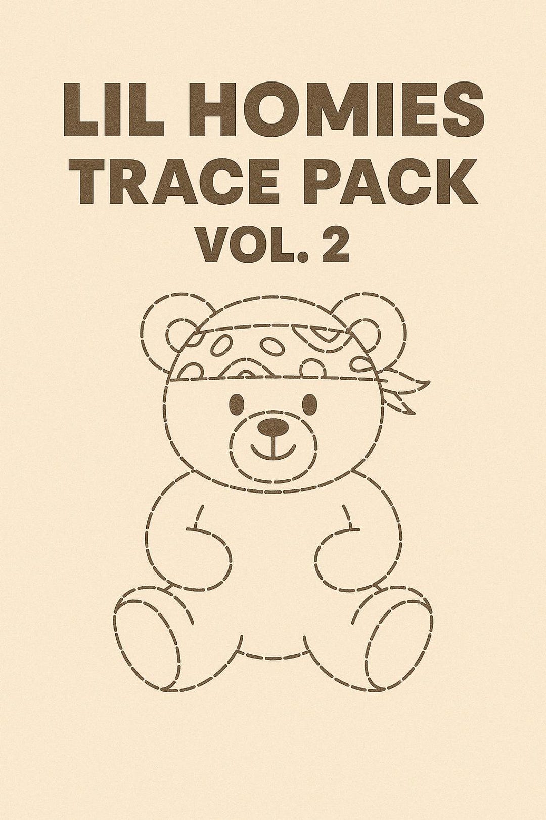Lil Homies Trace Pack Vol. 2 – Printable Chicano-inspired Tracing ...