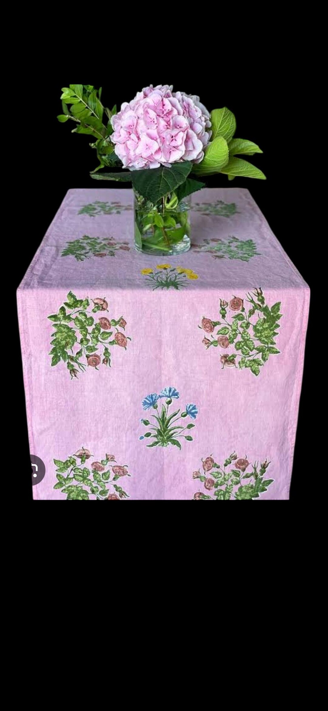 Hand-painted Table Runner “made to Order”we Need Your Size - Etsy