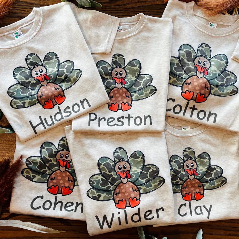 Toddler Camo Turkey - Etsy