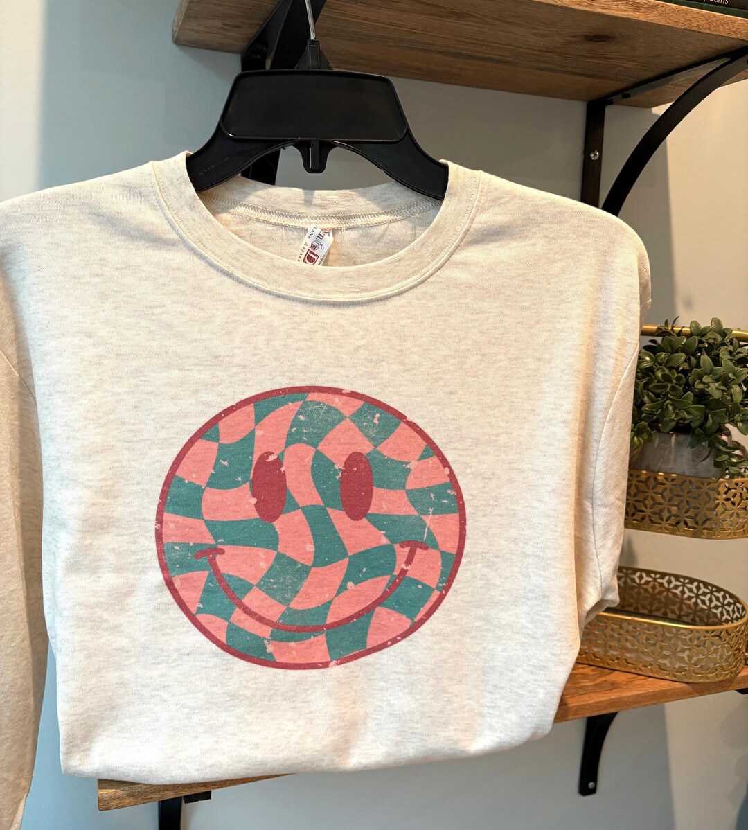 Blue & Pink Smiley Boy, Smiley Boy Shirt, Smiley Shirt for Boys, Custom ...
