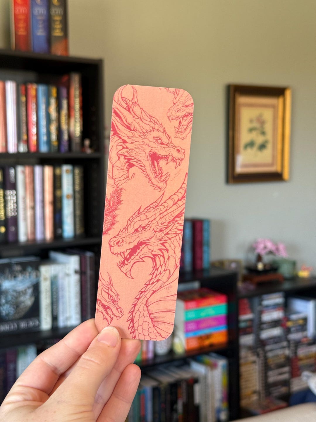 Red Dragon Bookmark | Bookish Merch | Gifts for Readers - Etsy