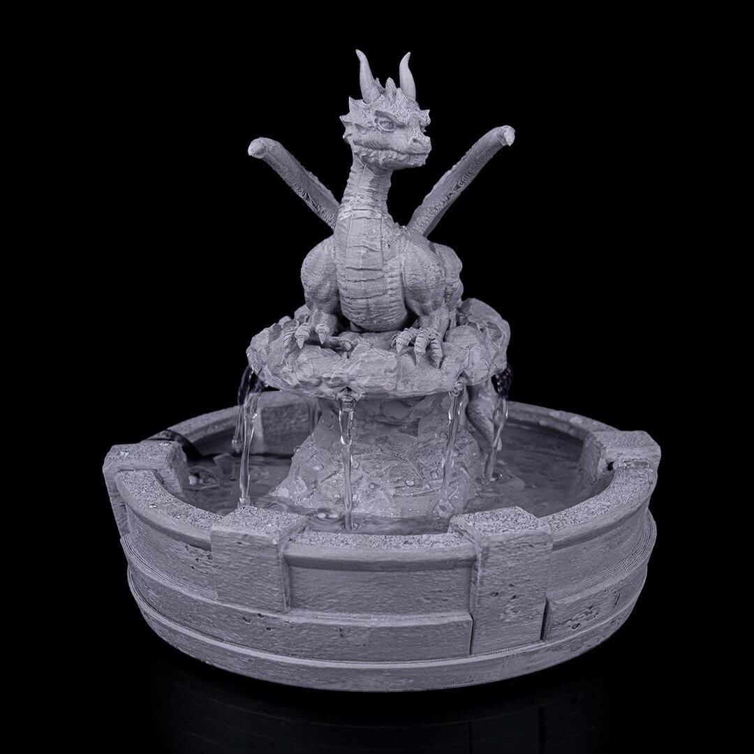 Calm Dragon Water Fountain - Etsy