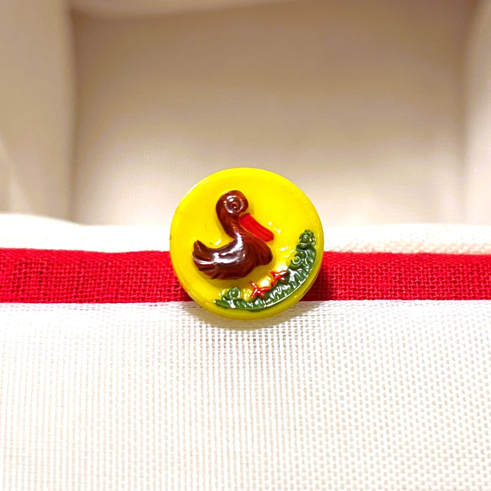 Vintage Glass Animal Kiddie Buttons, Choose ONE, Rabbit, Dog, Horse ...