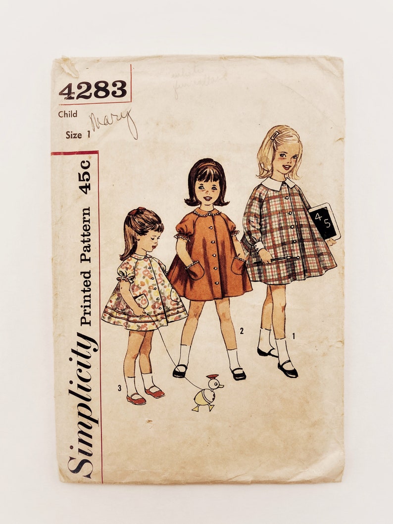 Smock Dress Pattern: Great as a Summer Dress, First Communion Dress ...