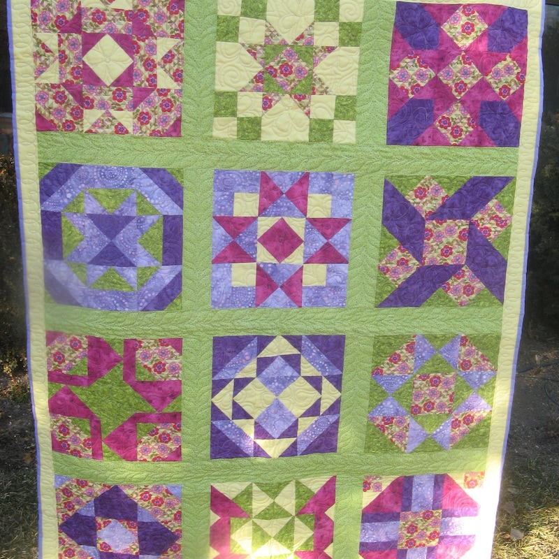 Block of the Month Quilt - Etsy