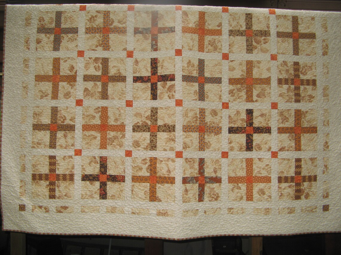 Butterscotch and Caramel Quilt - Etsy