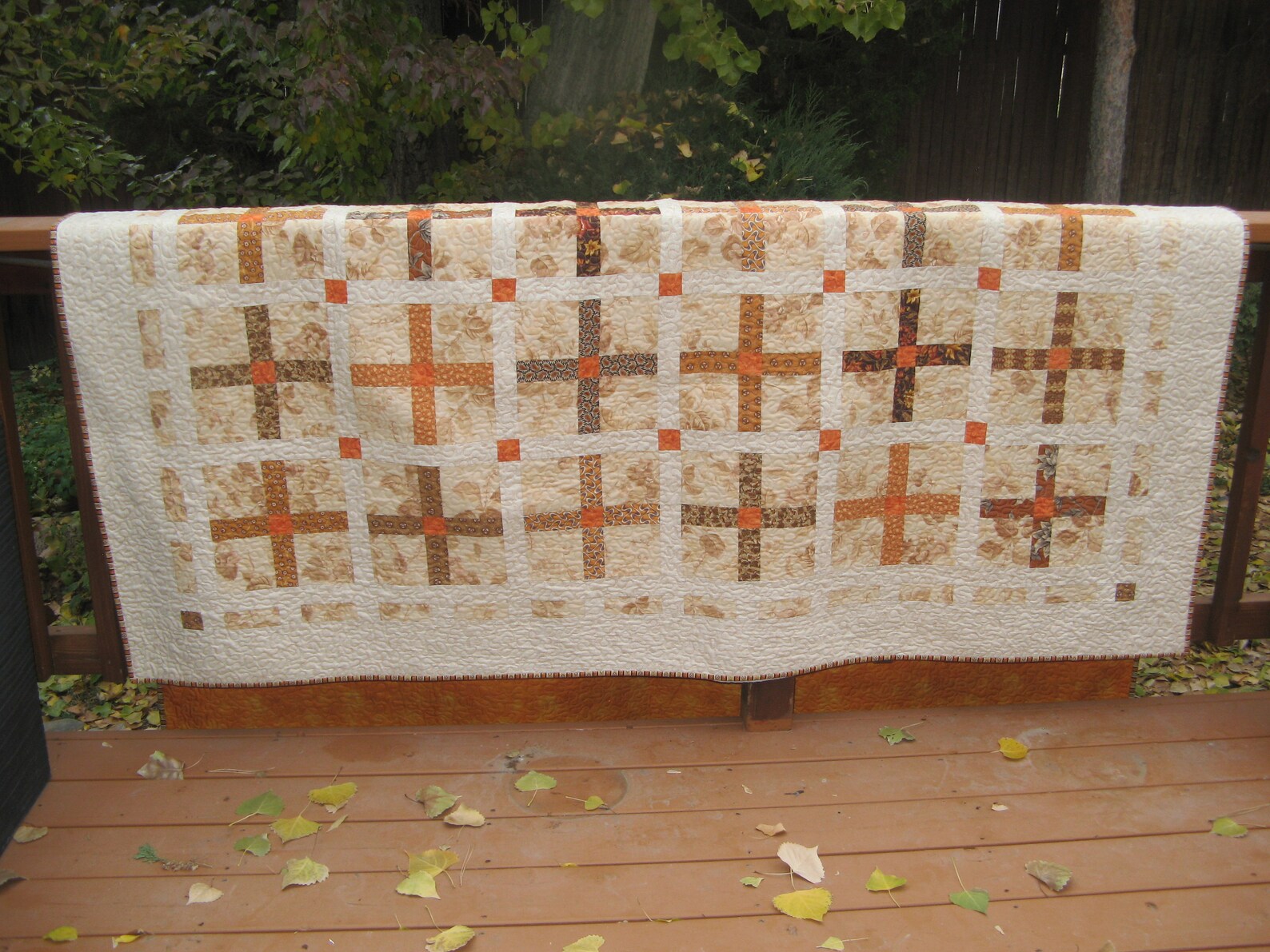 Butterscotch and Caramel Quilt - Etsy