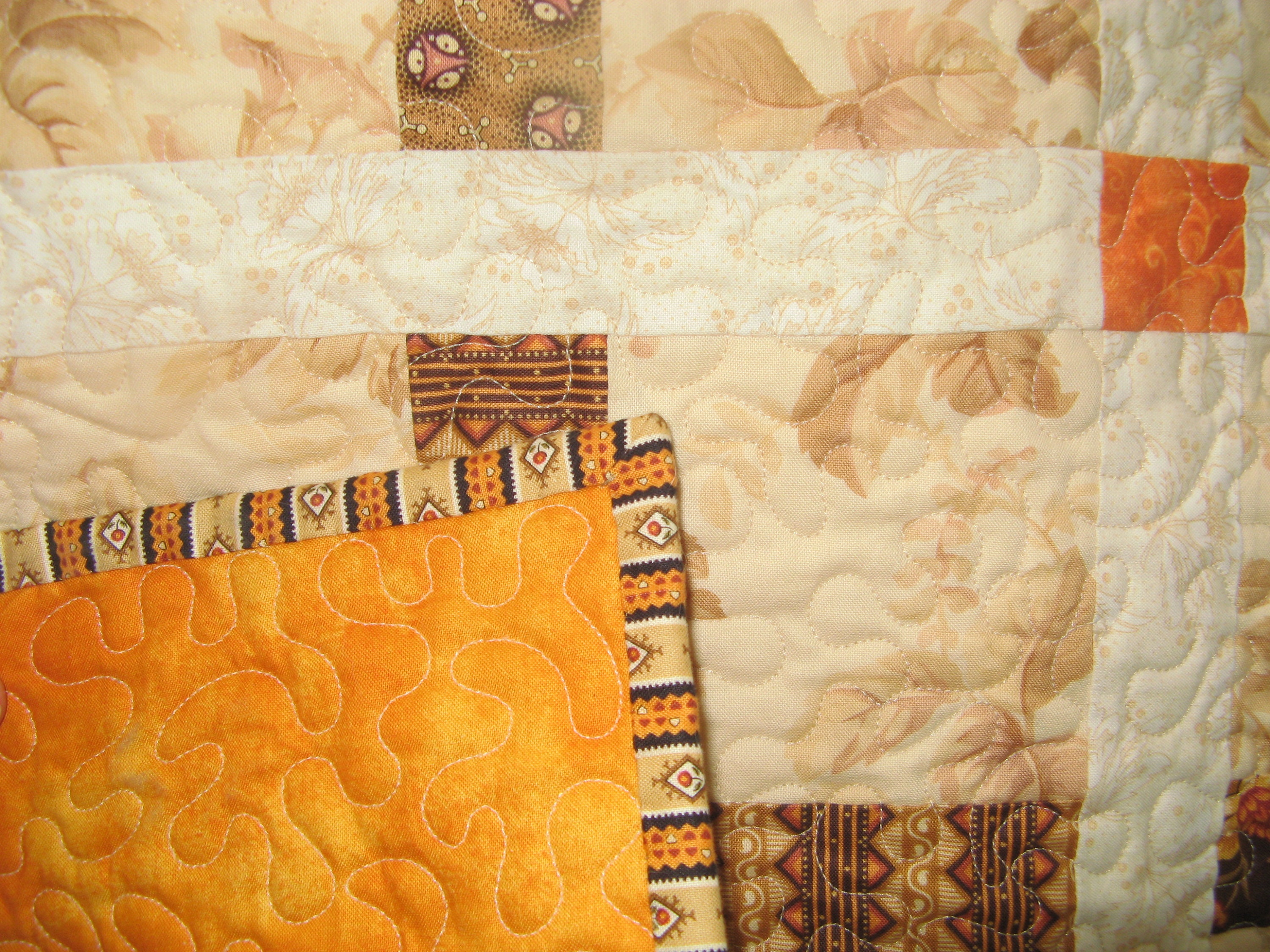 Butterscotch and Caramel Quilt - Etsy