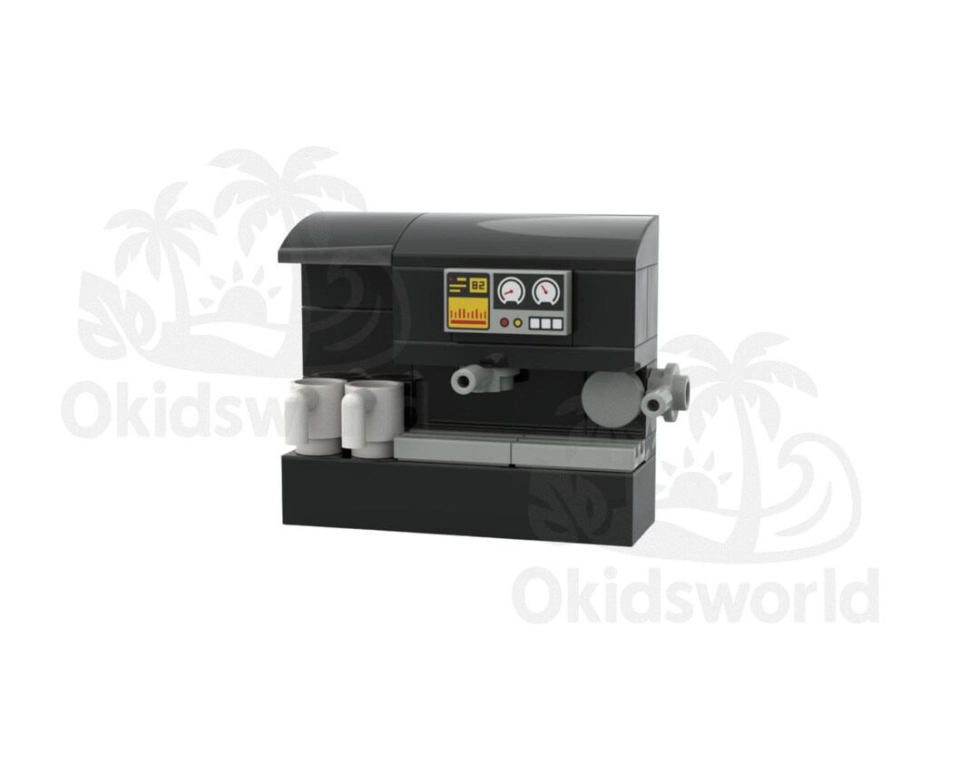 Lego Coffee Machine MOC Instructions Digital Download Custom Build PDF ...