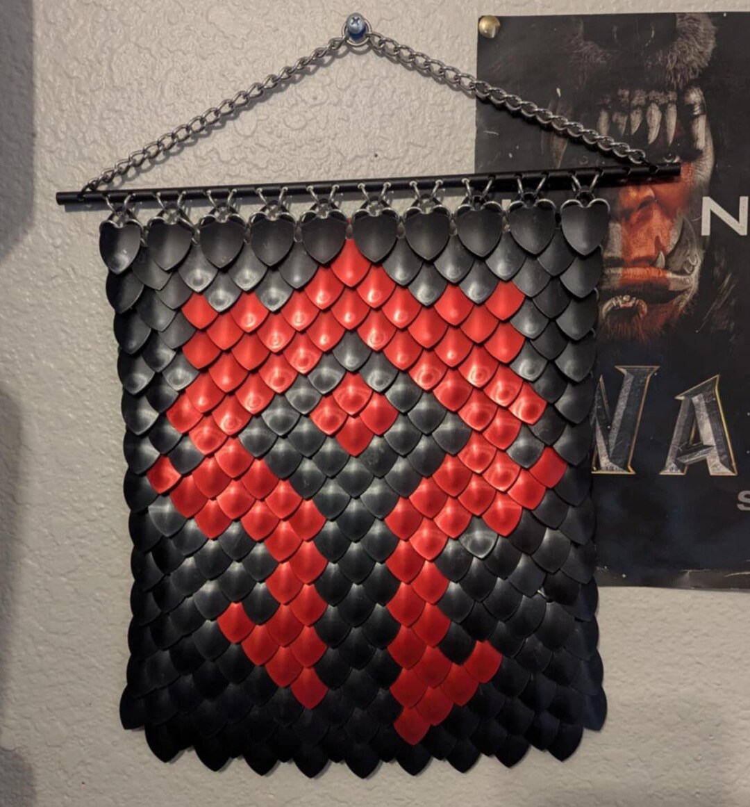 Scalemail "horde" Banner - Etsy