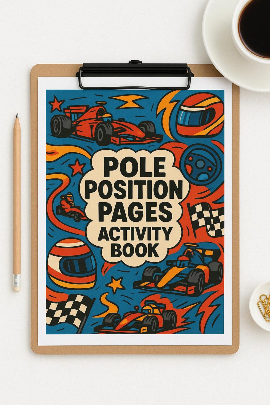 F1 Kids Activity Book | Printable Formula 1 Coloring & Puzzle Pages ...