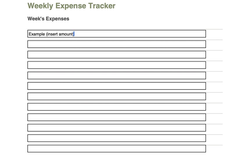 Budget Planner Printable | Family Finance Organizer | Expense Tracker ...