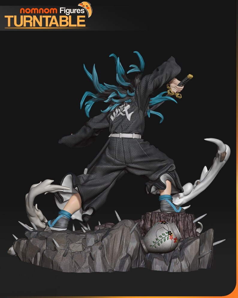 Muichiro - Demon Slayer - 3D Resin Print Figure - Etsy