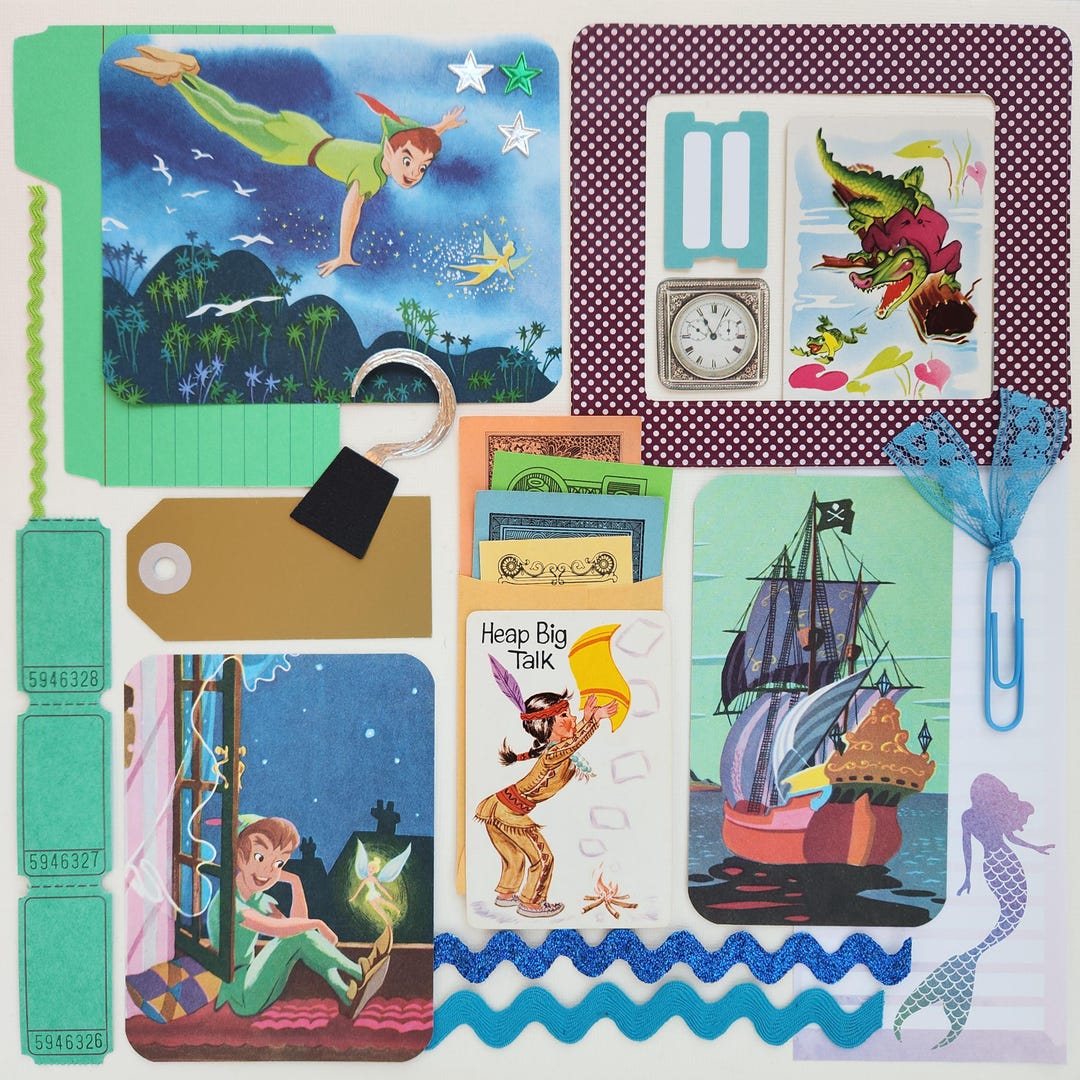 Second Star to the Right | Vintage Ephemera Collection | 25+ Pcs ...