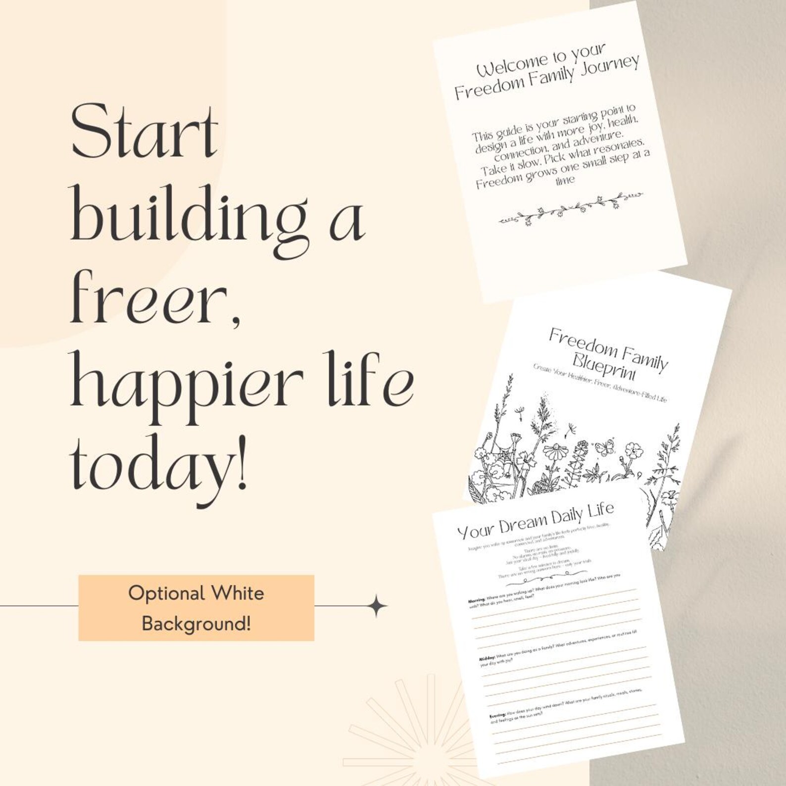 Freedom Family Starter Blueprint | Family Adventure Planner | Natural ...