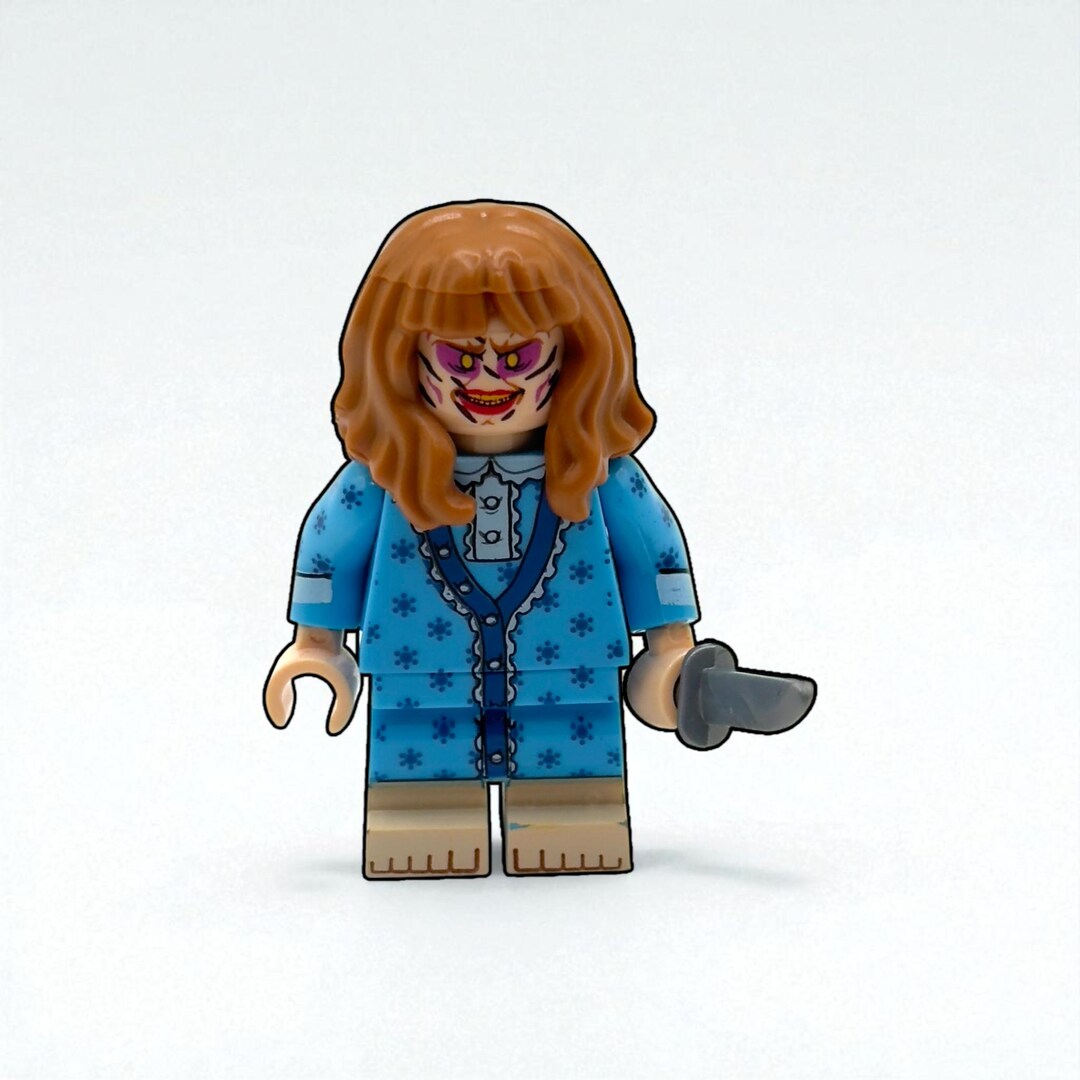 Custom Regan Macneil Action Figure – the Exorcist Horror Movie Brick ...