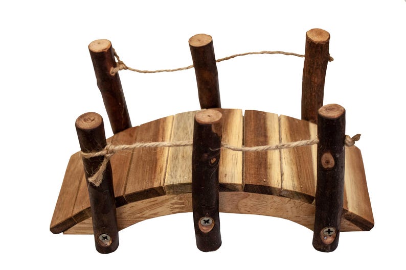 Natural Wooden Bridge - Etsy