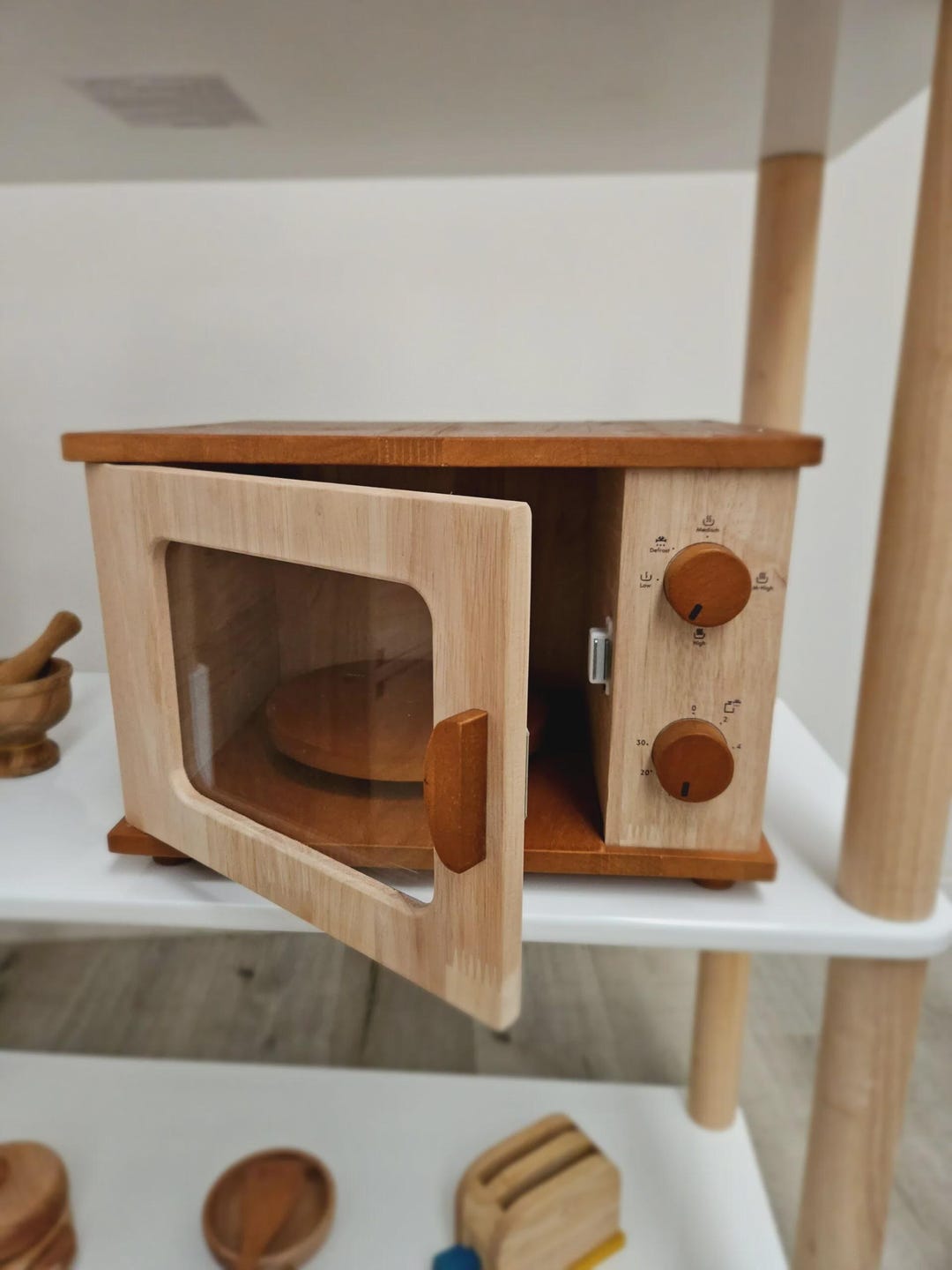 Wooden Microwave Oven - Etsy