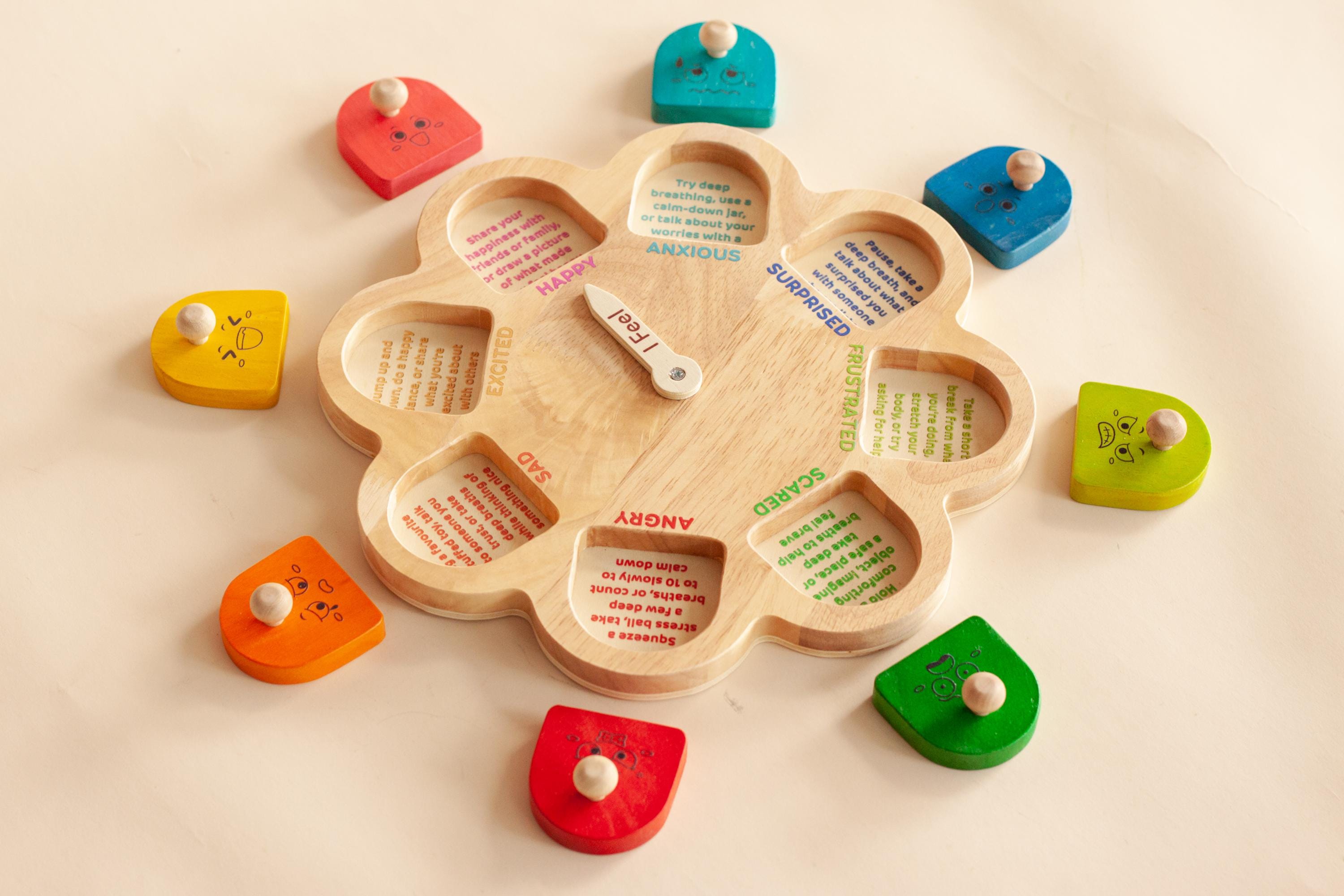 Emotions Puzzle With Coping Strategies - Etsy
