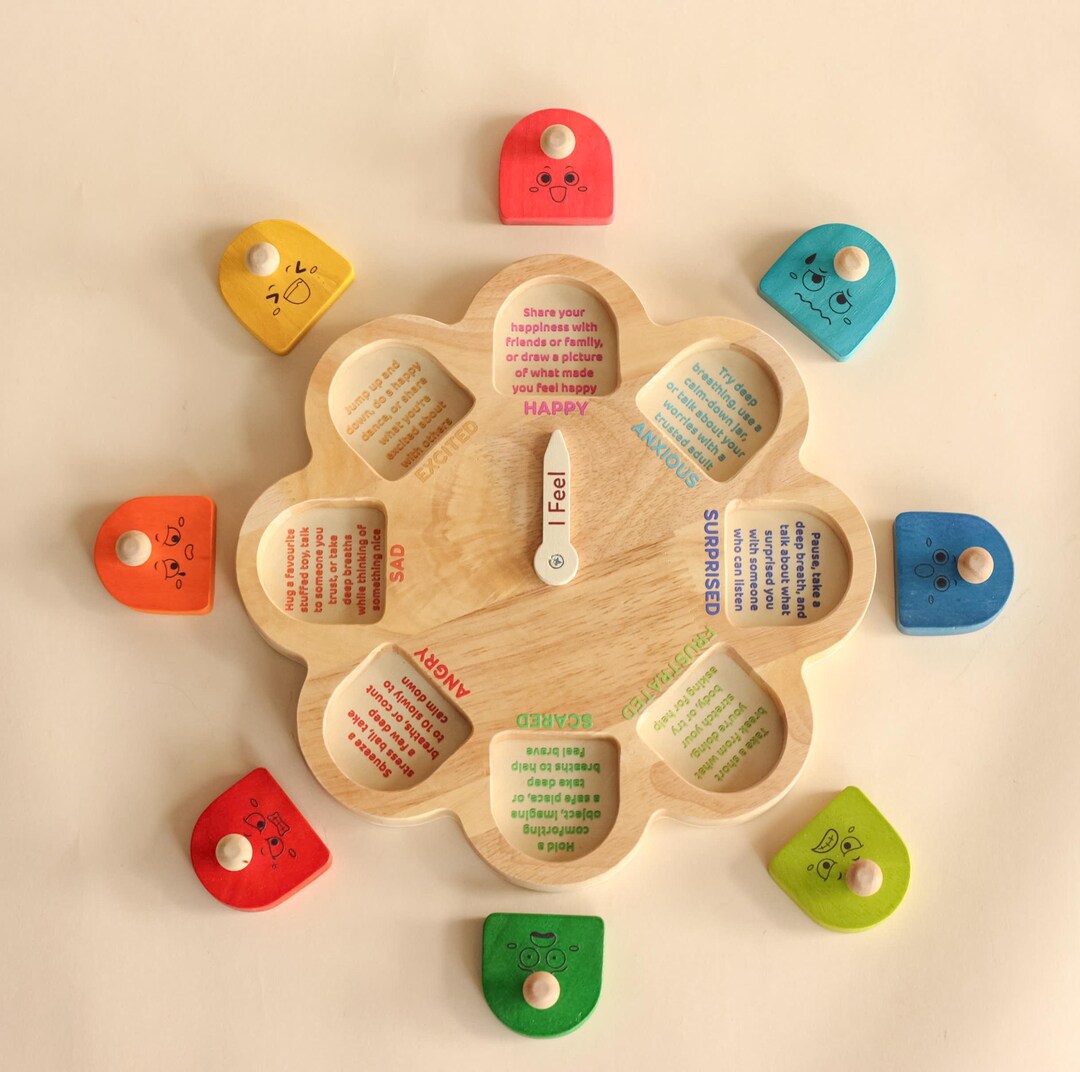 Emotions Puzzle With Coping Strategies - Etsy