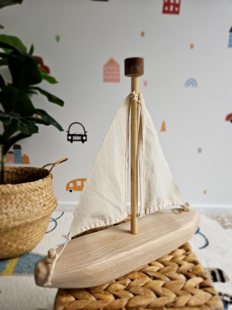 Ecovoyager Recycled Tree Sailing Boat - Etsy