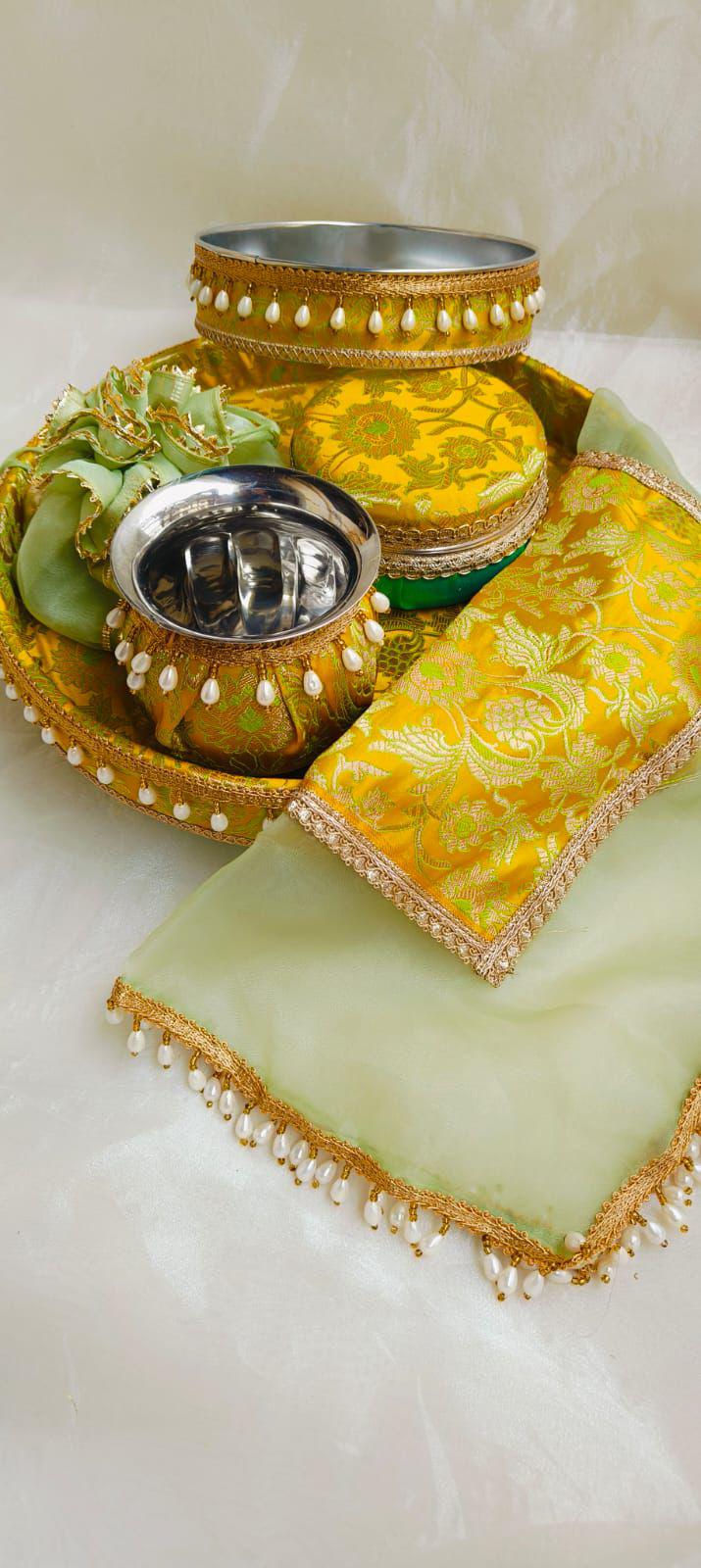 Karwachauth Thali Set Karva Chauth Puja Set Karwa Chauth Channi Lota ...