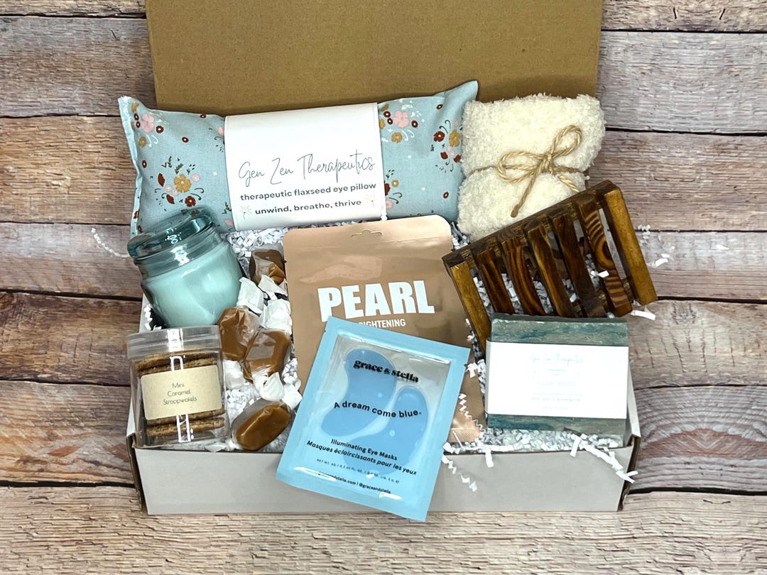 Gift Box for Women, Socks, Candle, Get Well Gift for Her, Thinking of ...