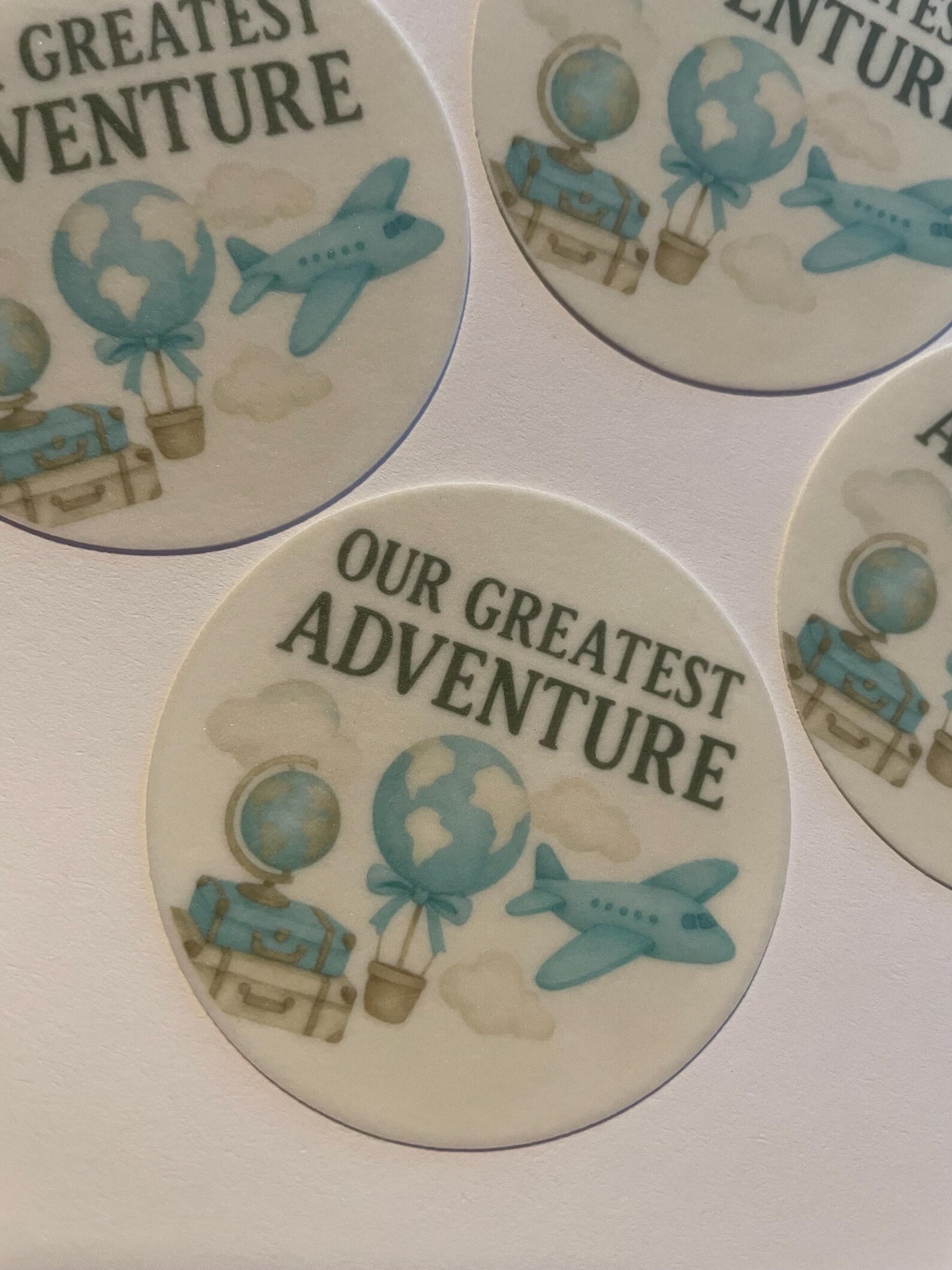 Our Greatest Adventure Edible Images | Toppers for Oreos Cupcakes ...